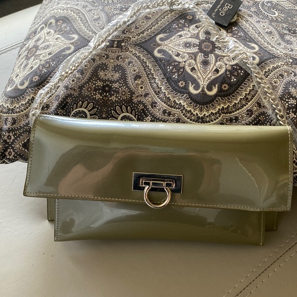 Beijo | Bags | Sage Green Clutch Shoulder Purse Beijo | Poshmark